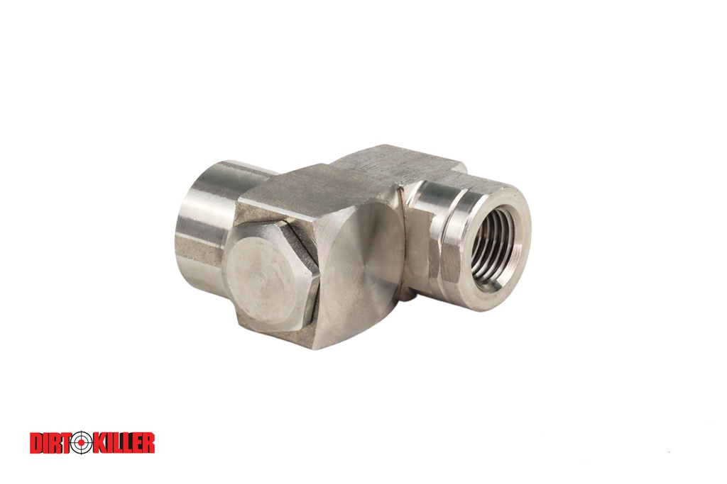 High Pressure Swivel Nozzle Holder 1/4" FNPT x 1/4" FNPT | Dirt Killer